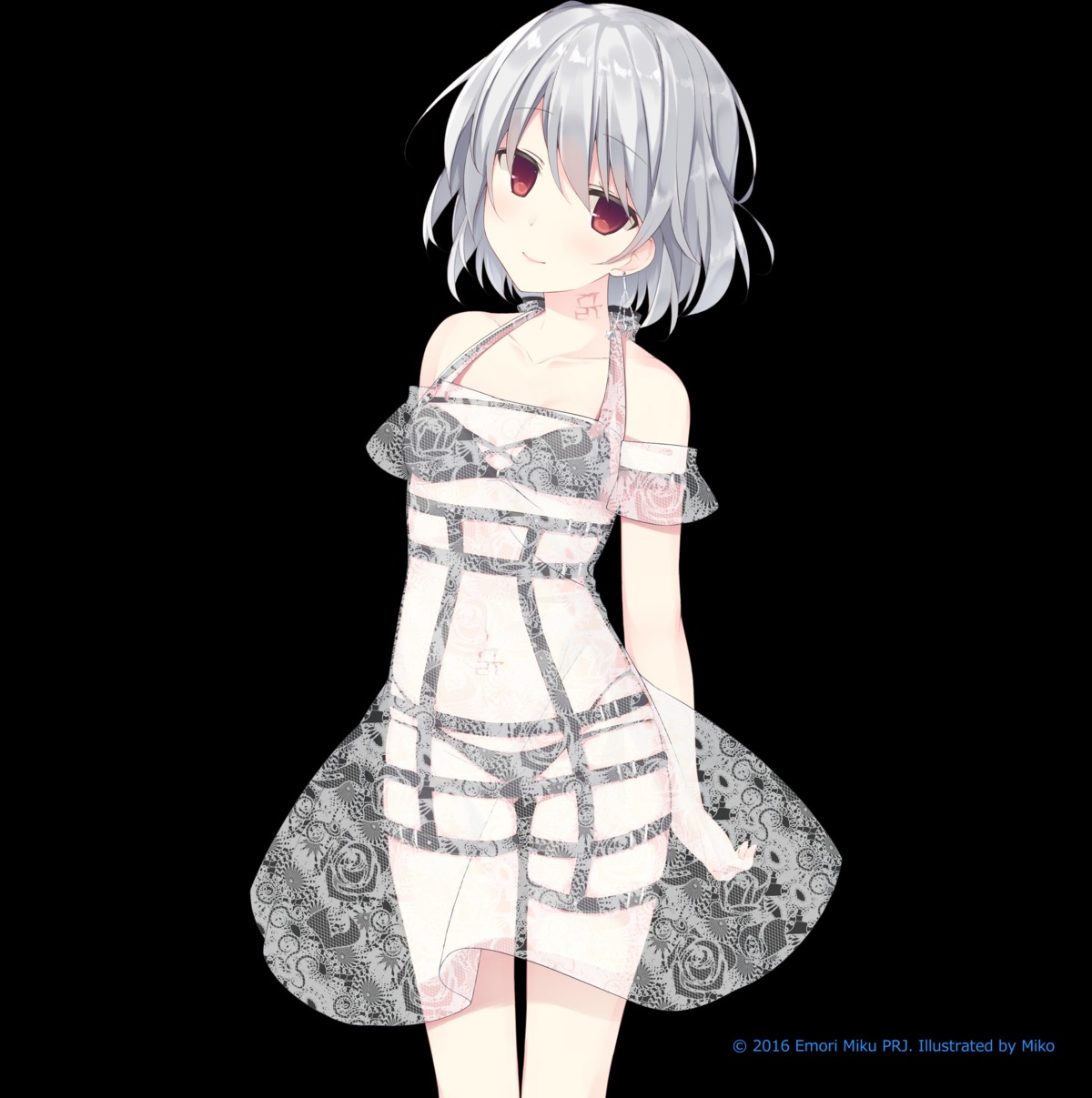 miko 92 emori miku project bra dress pantsu see through | #386301 | yande.re